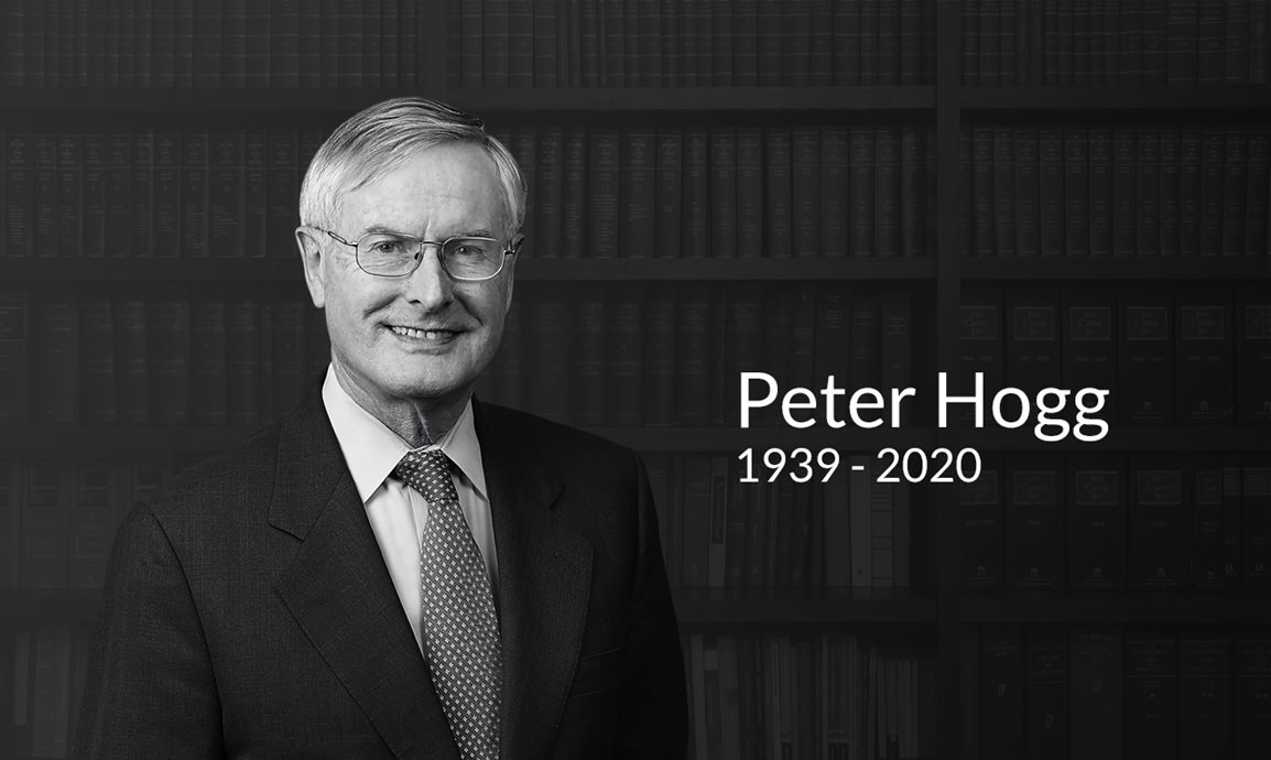 Remembering a Great Legal Scholar and a Treasured Colleague | Blakes